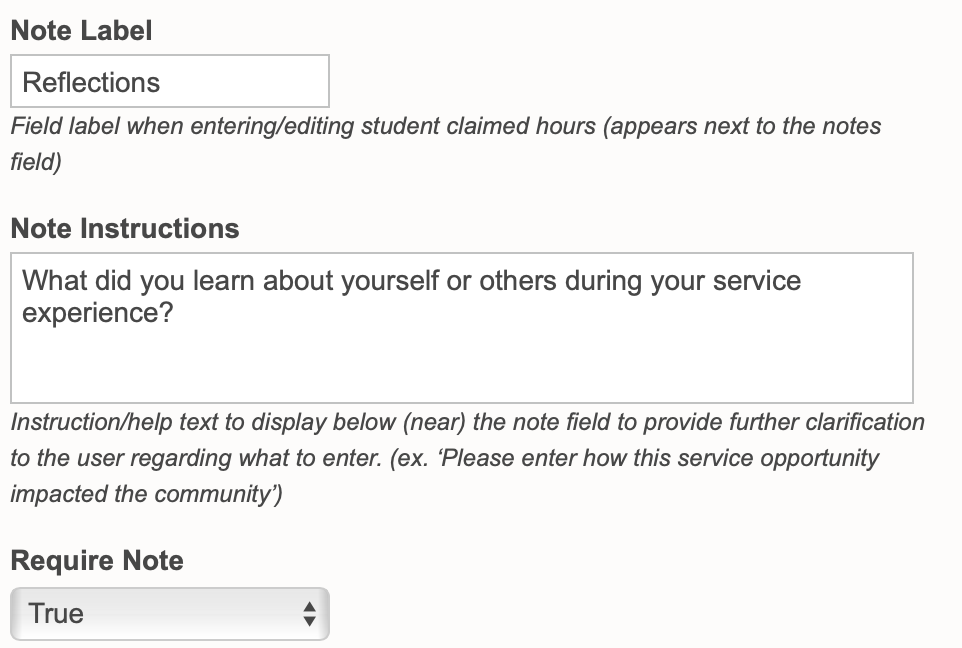 How do I change the Reflection Prompt?